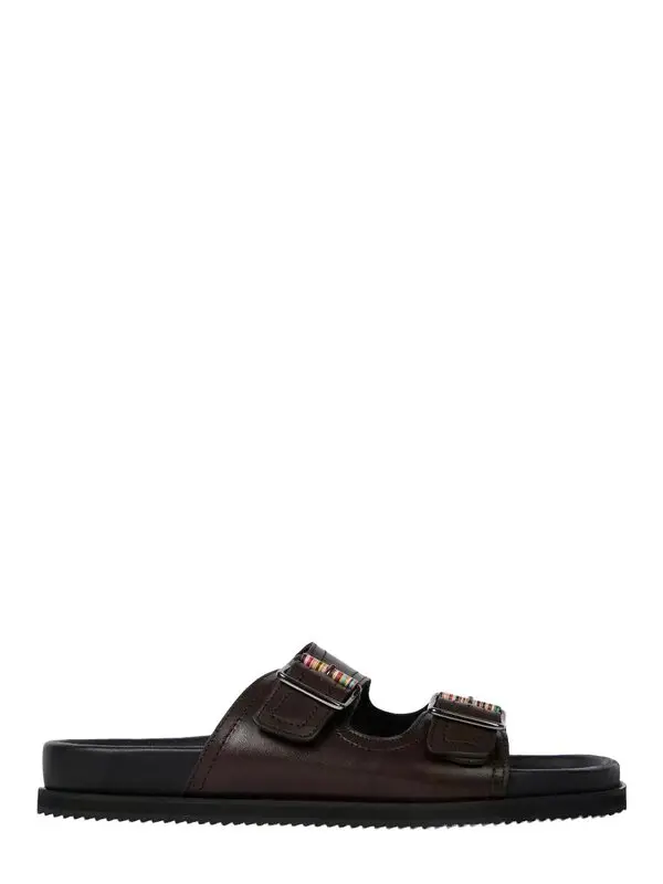 Paul Smith Buckle-fastening Leather Sandals - Brown
