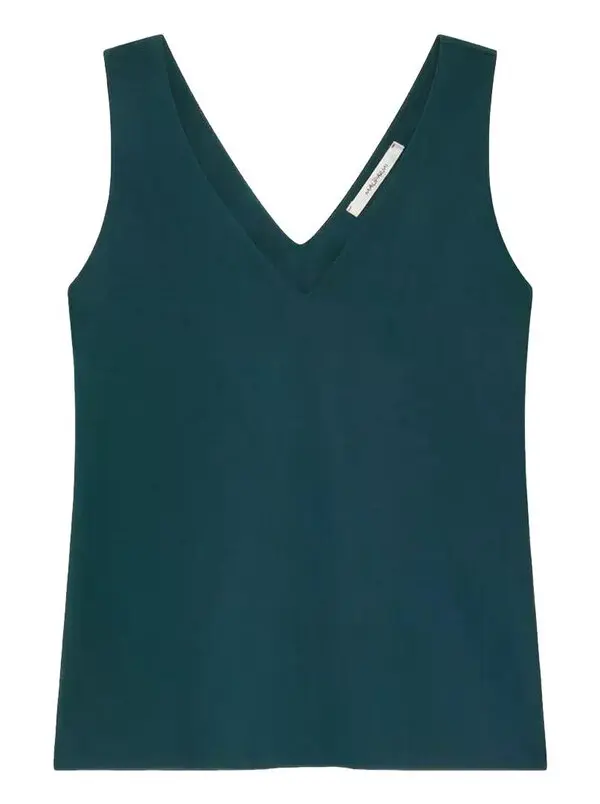 Malìparmi V-neck Slim-fit Top - Green