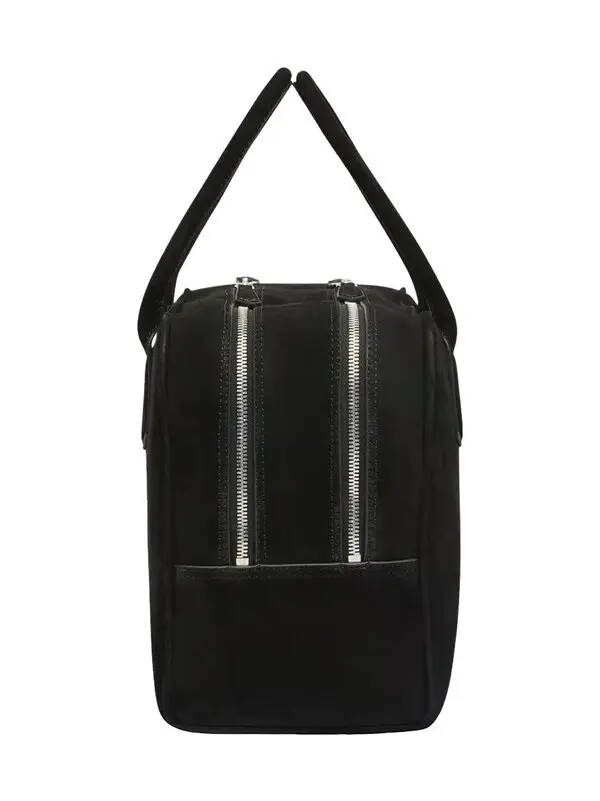 A.emery Talbot Suede Bowling Bag - Black