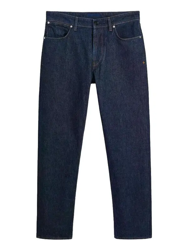 Stone Island Denim Research Straight-leg Jeans - Blue