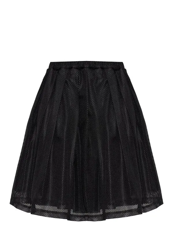 Comme Des Garçons Fringed Skirt - Black