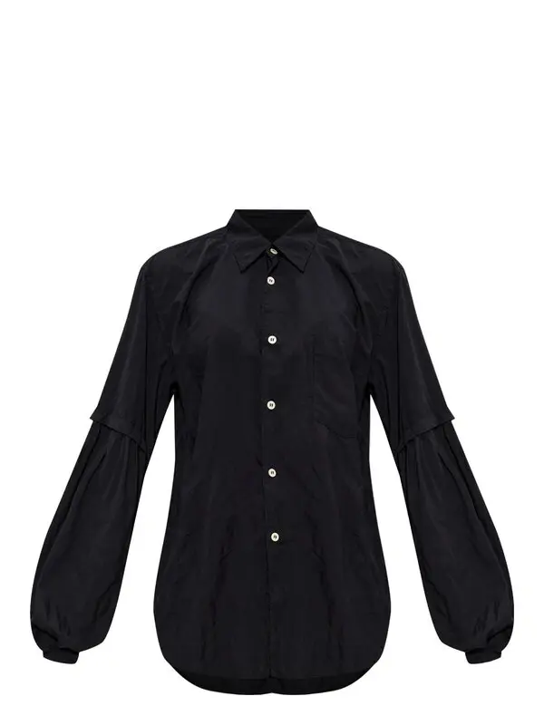 Comme Des Garçons Shirt With Pocket - Black