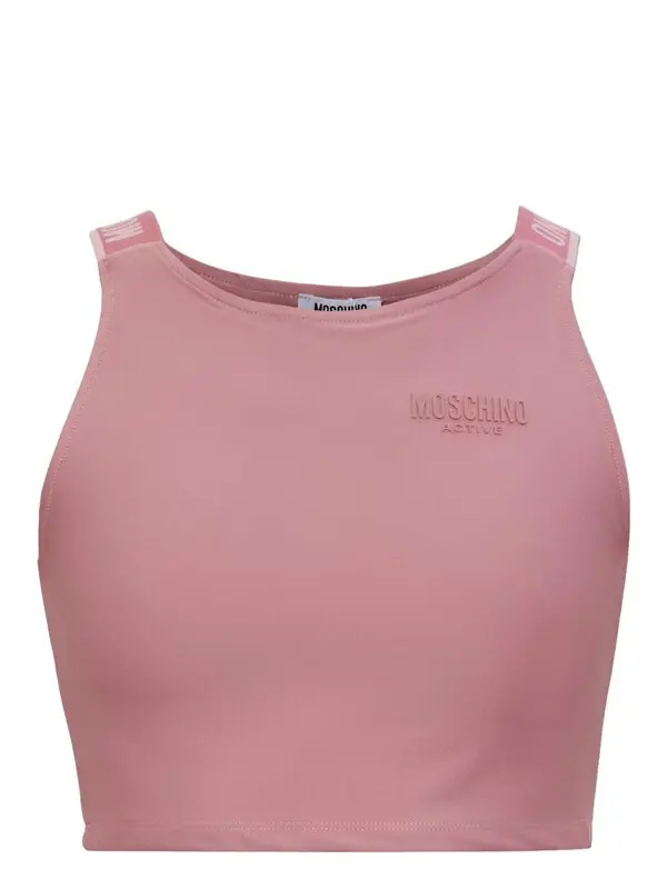 Moschino Active Line Top - Pink