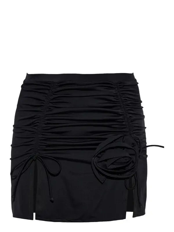 Moschino Short Beach Skirt - Black
