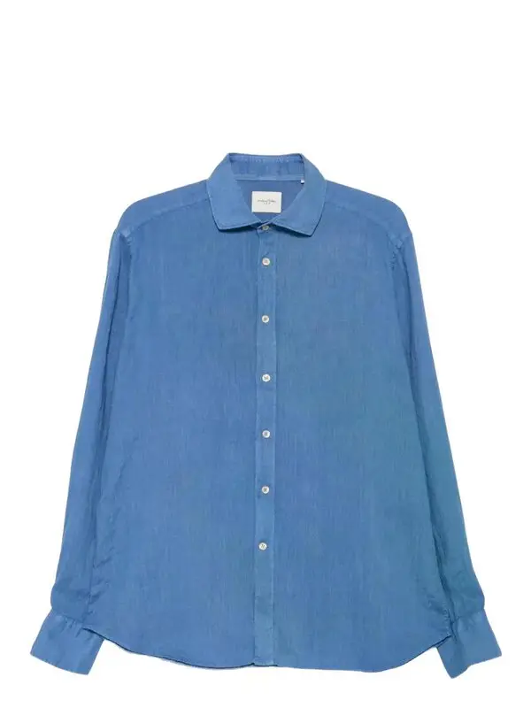 TINTORIA MATTEI 954 Long-sleeves Shirt - Blue