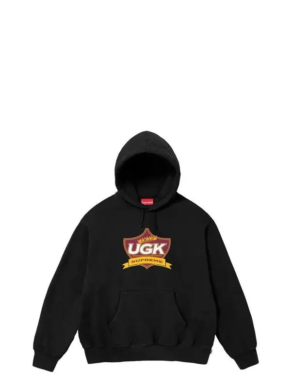 Supreme X Ugk Graphic Hoodie - Black