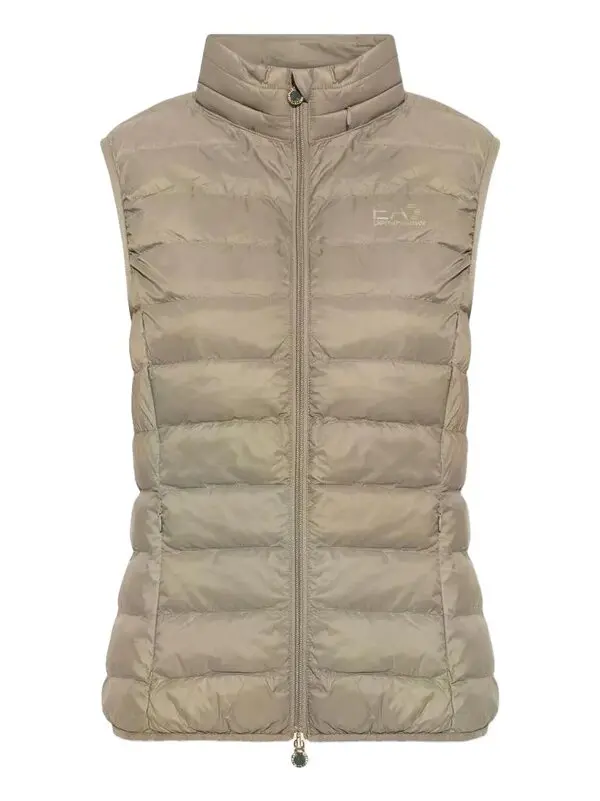 EA7 Quilted Gilet - Neutrals