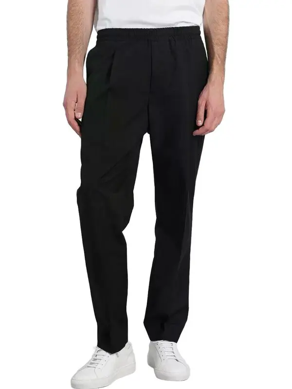 GREYED Elasticated Waist Trousers - Black
