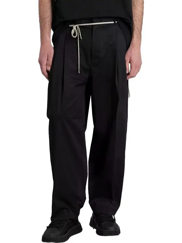 STATE OF ORDER Jack Pleated Trousers - Black
