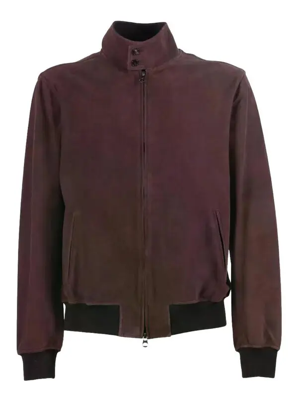 STEWART Jeff Suede Jacket - Brown