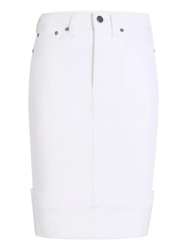 Khaite Kendra Skirt - White