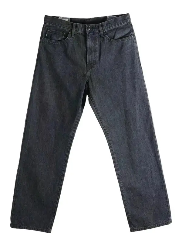 VOWELS Logo-patch Jeans - Black