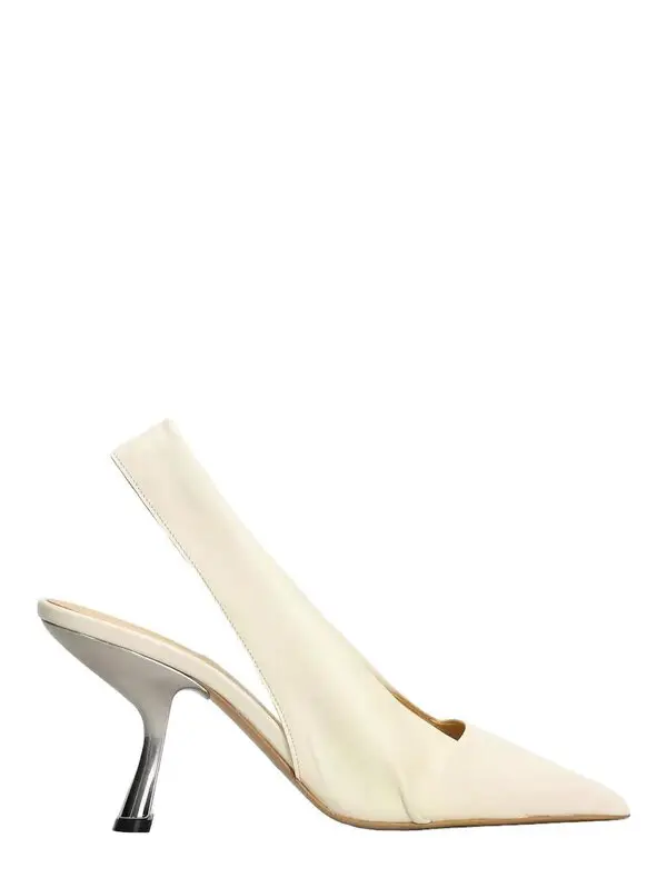 ALCHIMIA Pointed-toe Slingback Pumps - Neutrals