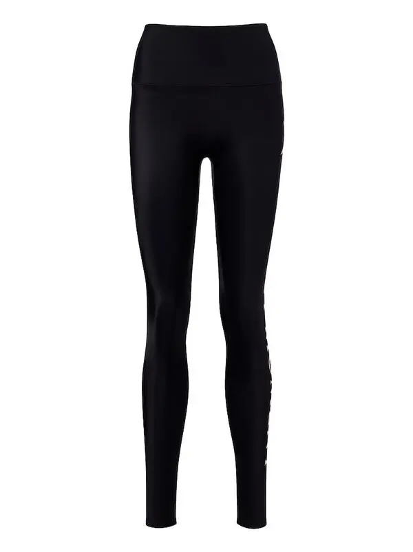 Perfect Moment Logo Technical Leggings - Black