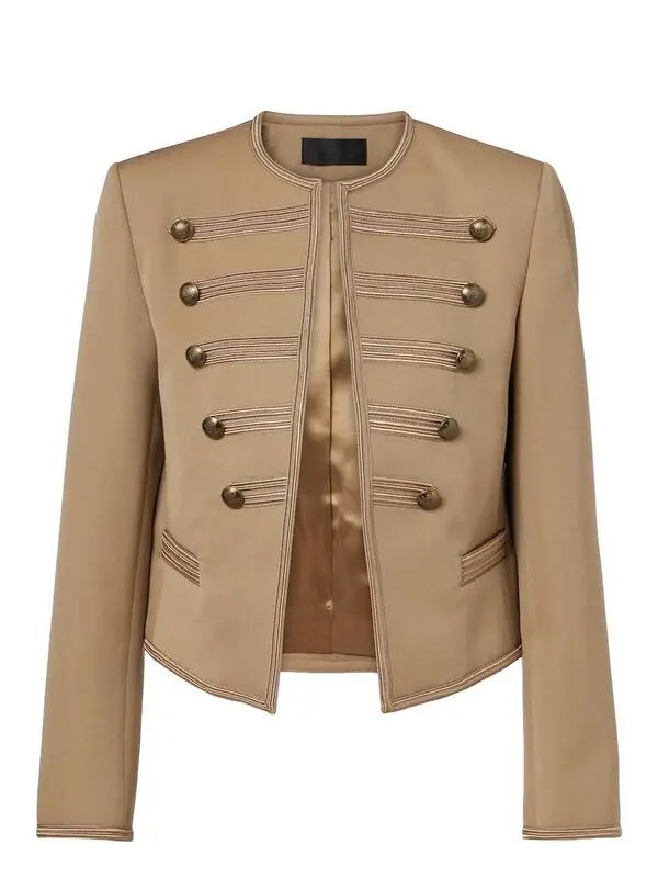 NILI LOTAN Blondie Virgin Wool Jacket - Beige