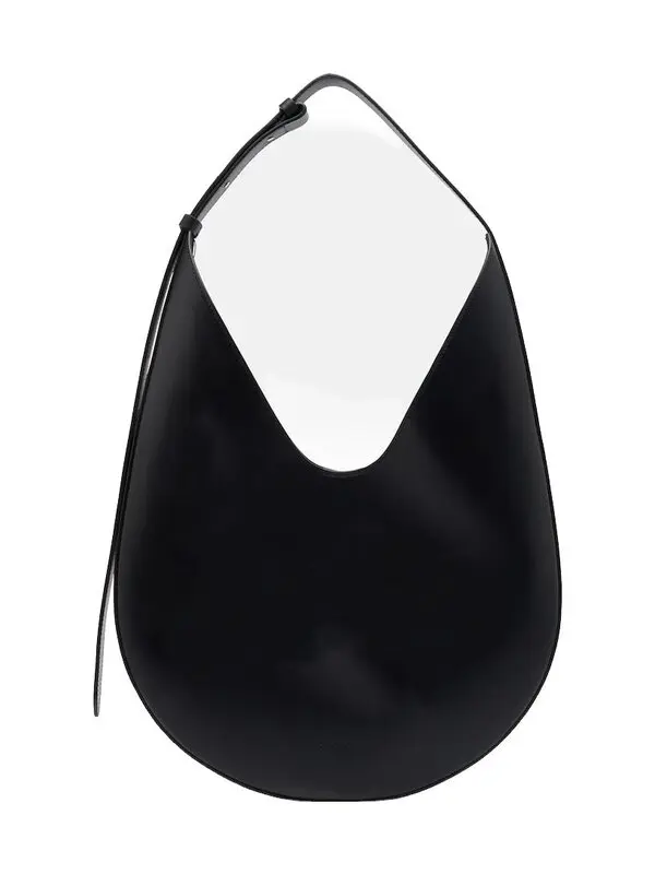 AESTHER EKME Medium Leather Shoulder Bag - Black