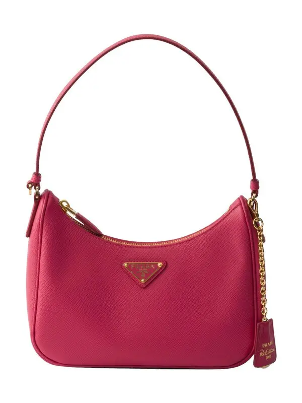 Prada Re-edition 2005 Saffiano Leather Mini-bag - Pink