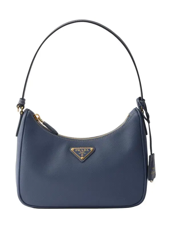 Prada Re-edition 2005 Saffiano Leather Mini-bag - Blue