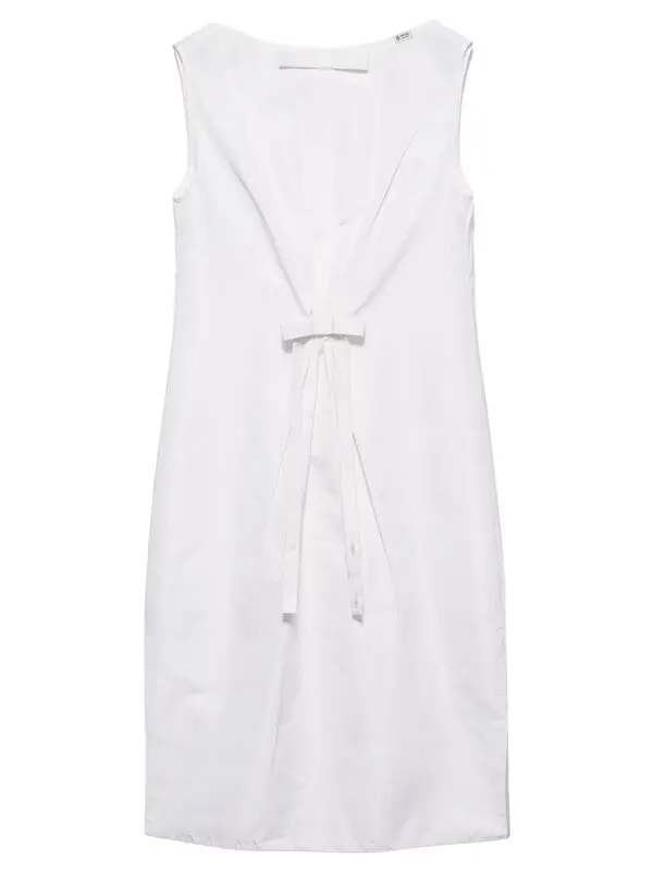 Prada Faille Dress - White