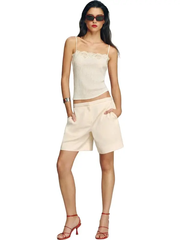 REFORMATION Darcy Short - Ivory