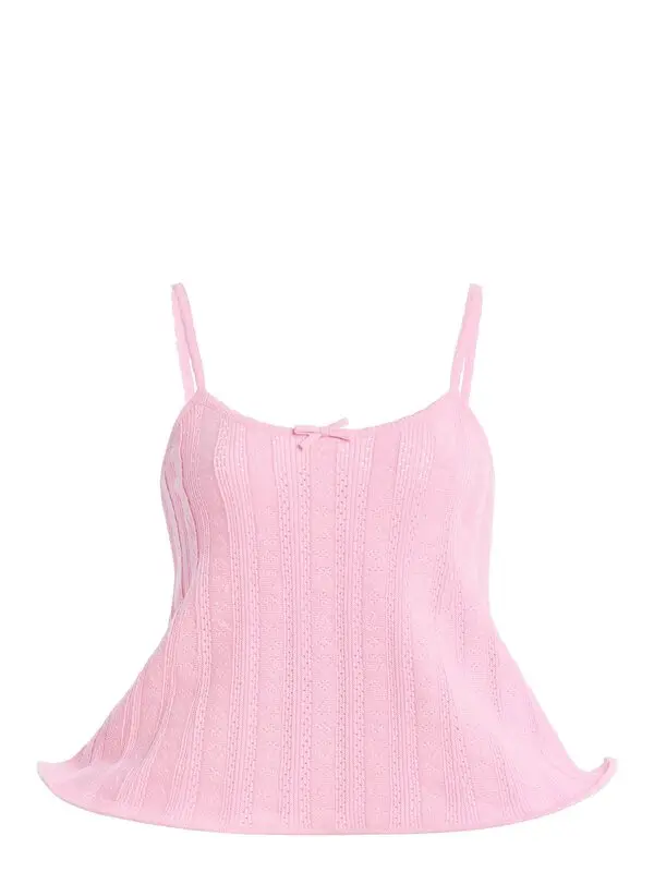 Marie Adam-Leenaerdt Petit Cerceau Top - Pink