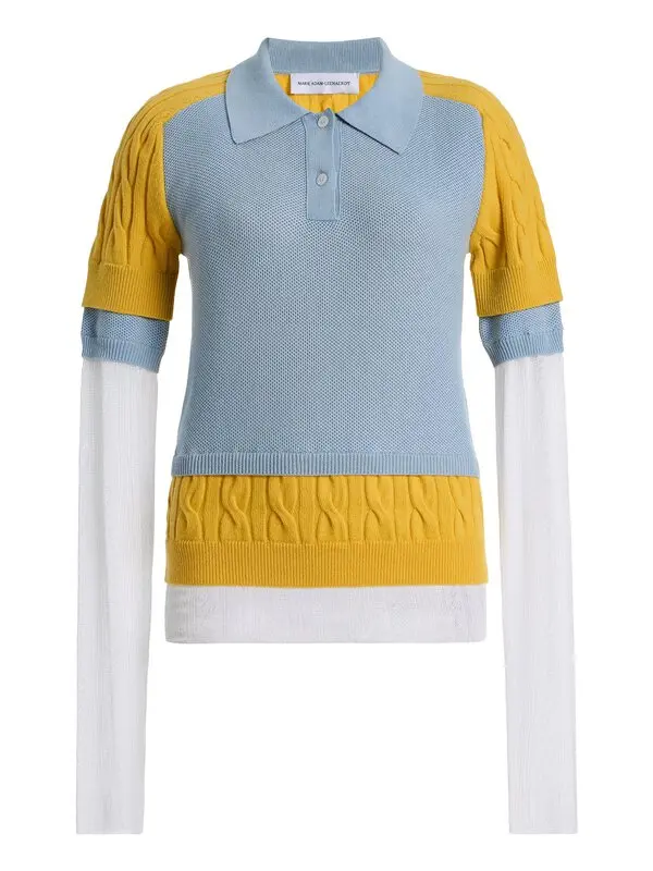 Marie Adam-Leenaerdt Polo All In Top - Multi