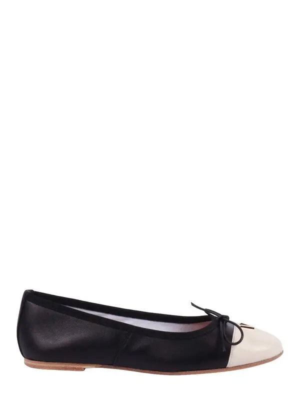 VIA ROMA 15 Ballet Flat - Black