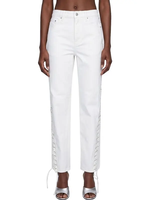 ROTATE BY BIRGER CHRISTENSEN Straight Jeans - Denim