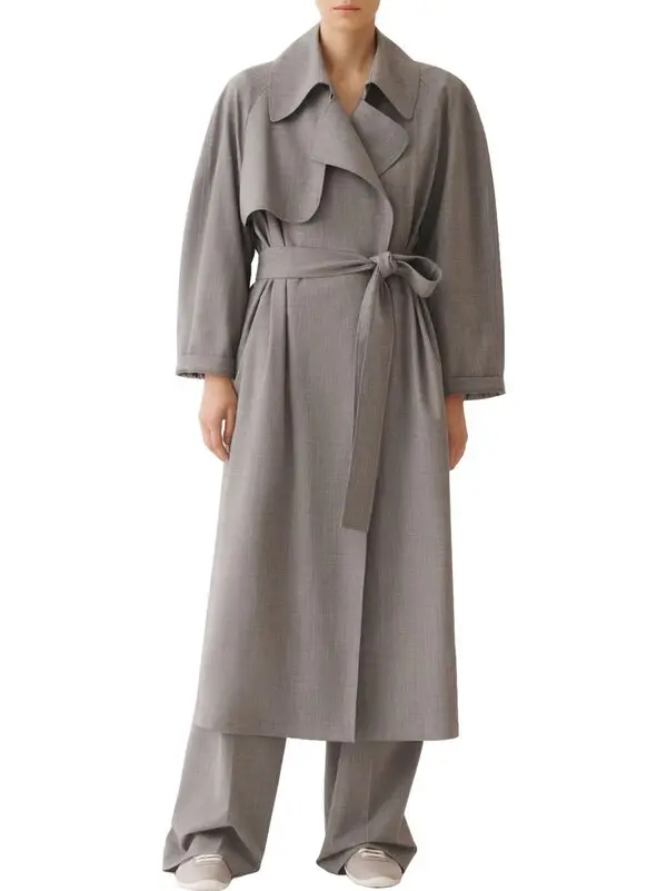 Fabiana Filippi Tailored Coat - Grey