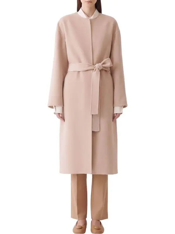Fabiana Filippi Belted Coat - Beige