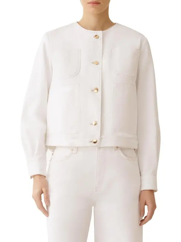 Fabiana Filippi Cotton Jacket - White
