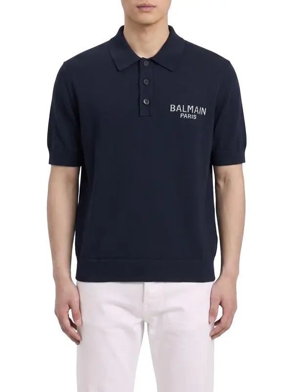 Balmain Polo Shirt - Marine