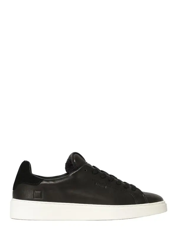 D.a.t.e. Leather Lace-up Sneakers - Black