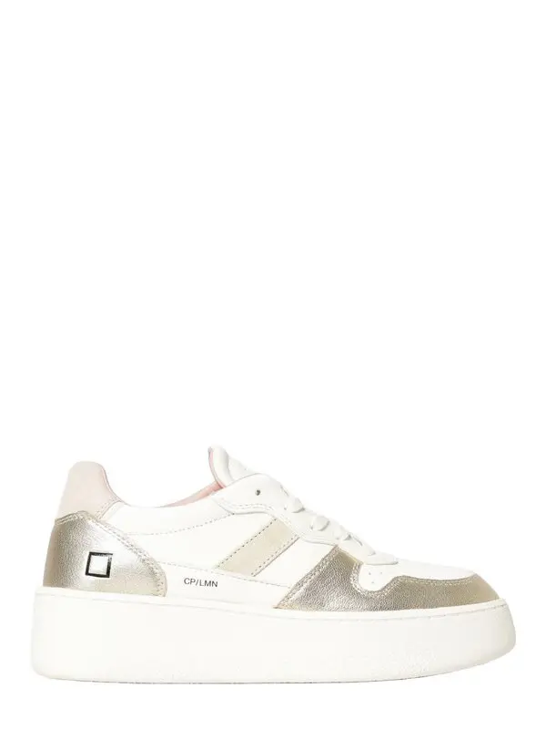 D.a.t.e. Sneakers - Platinum