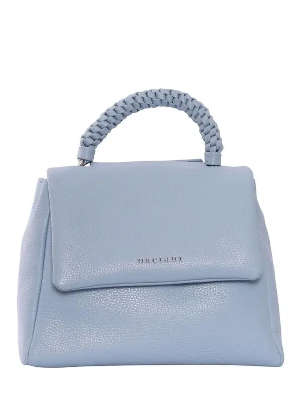 ORTIGNI Handbag - Gnawed Blue
