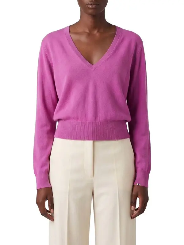 EXTREME CASHMERE X Long Sleeve Sweater - Pink
