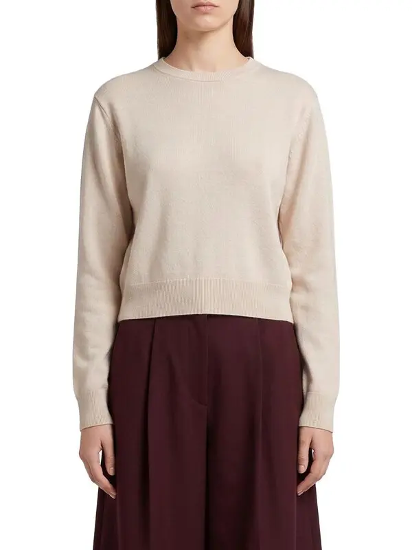 Extreme Cashmere Crew Neck Pullover - White