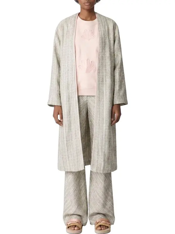 FORTE_FORTE Long Jacket - Green