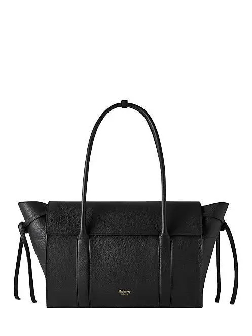 Mulberry Bayswater Soft Medium Leather Shoulder Bag - Black