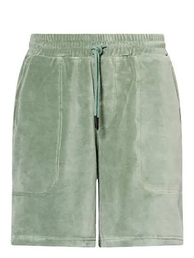 Oas Nicola Slip-pocket Cotton-blend Shorts - Green