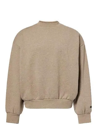 Fear Of God Crewneck Cotton Jumper - Homestead Heather
