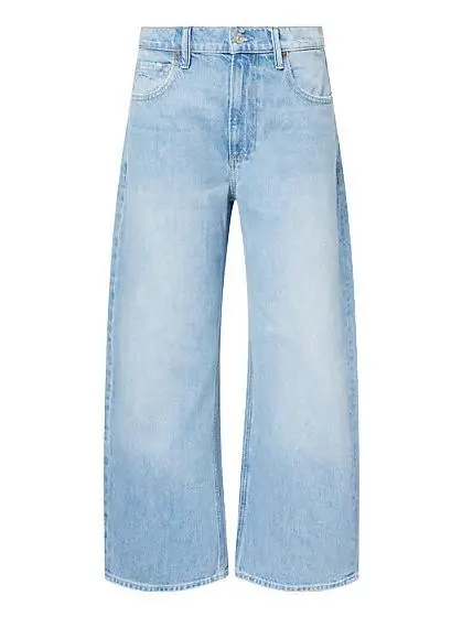 Paige Arellia Ankle Seam Cotton Denim Jeans - Fauve