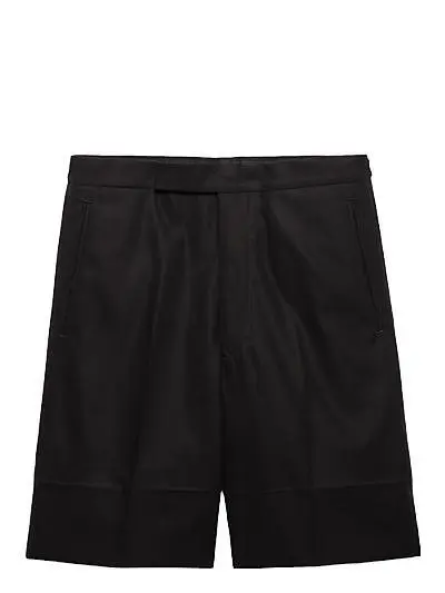 Prada Cotton Bermuda Shorts - Black