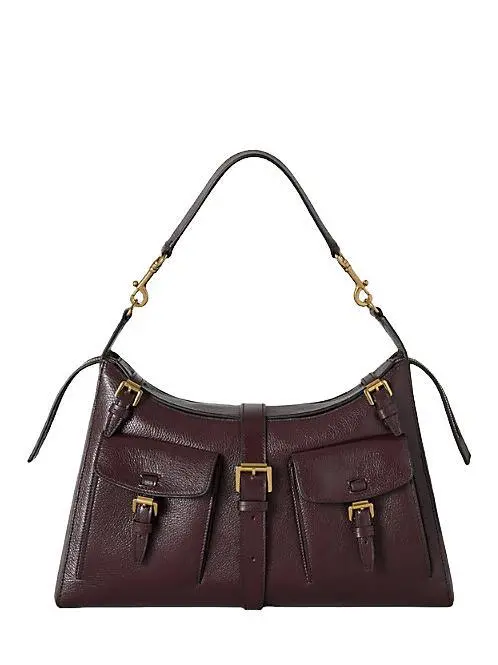 Mulberry Roxanne Leather Shoulder Bag - Oxblood