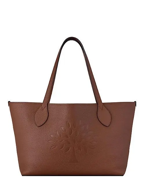Mulberry Leather Tote Bag - Bright Oak