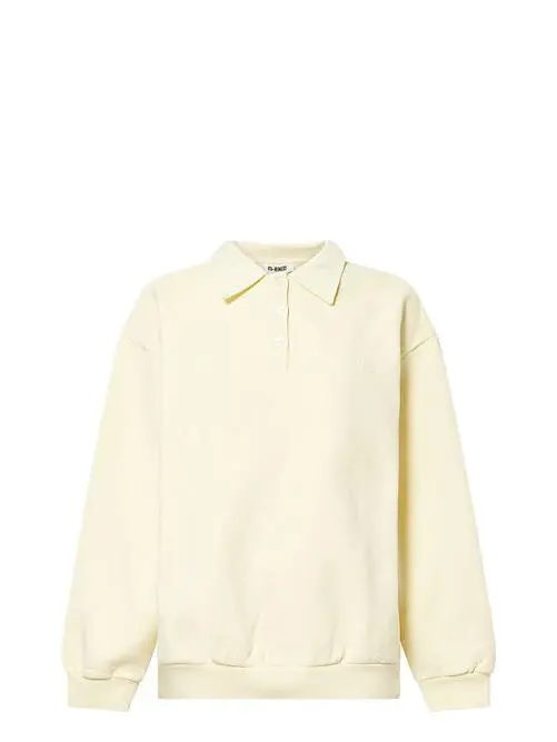 4TH & RECKLESS Clover Logo-embroidered Cotton-jersey Sweatshirt - Leon