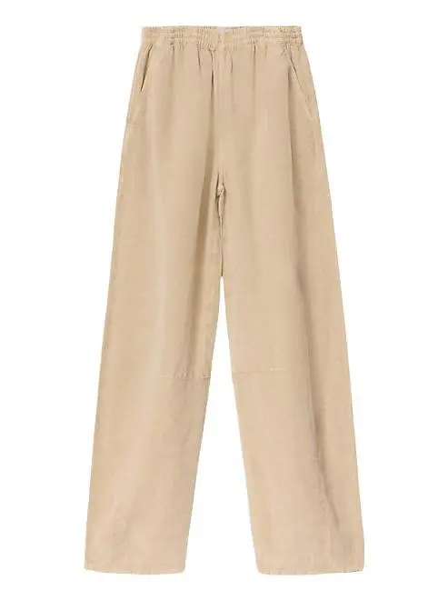 ALLSAINTS Jett Wide-leg Trousers - Sand Brown
