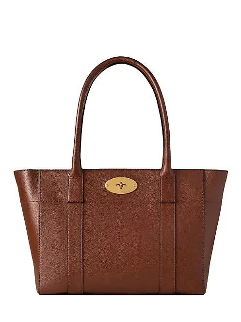 Mulberry Leather Tote Bag - Oak