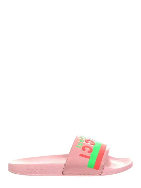 Gucci Printed Slide - Pink