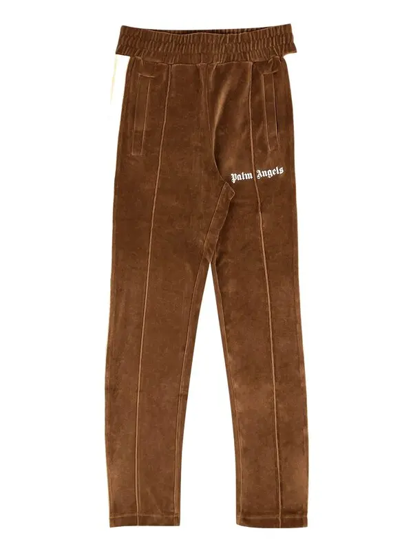 Palm Angels Chenille Track Pants - Brown